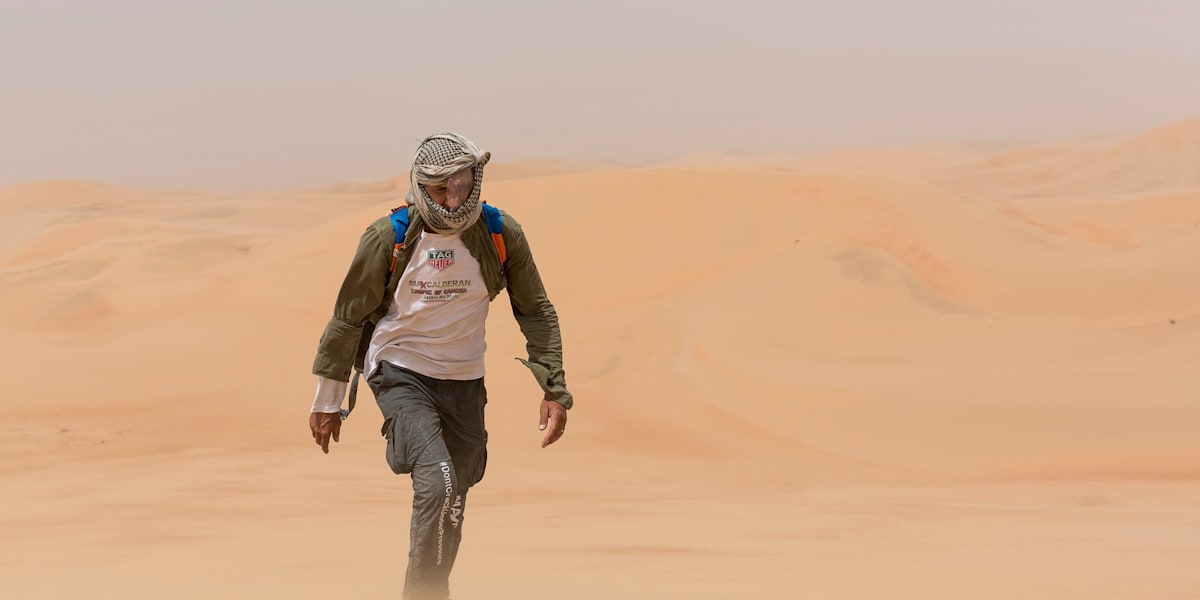 Max Calderan ha attraversato il Tropico del Cancro