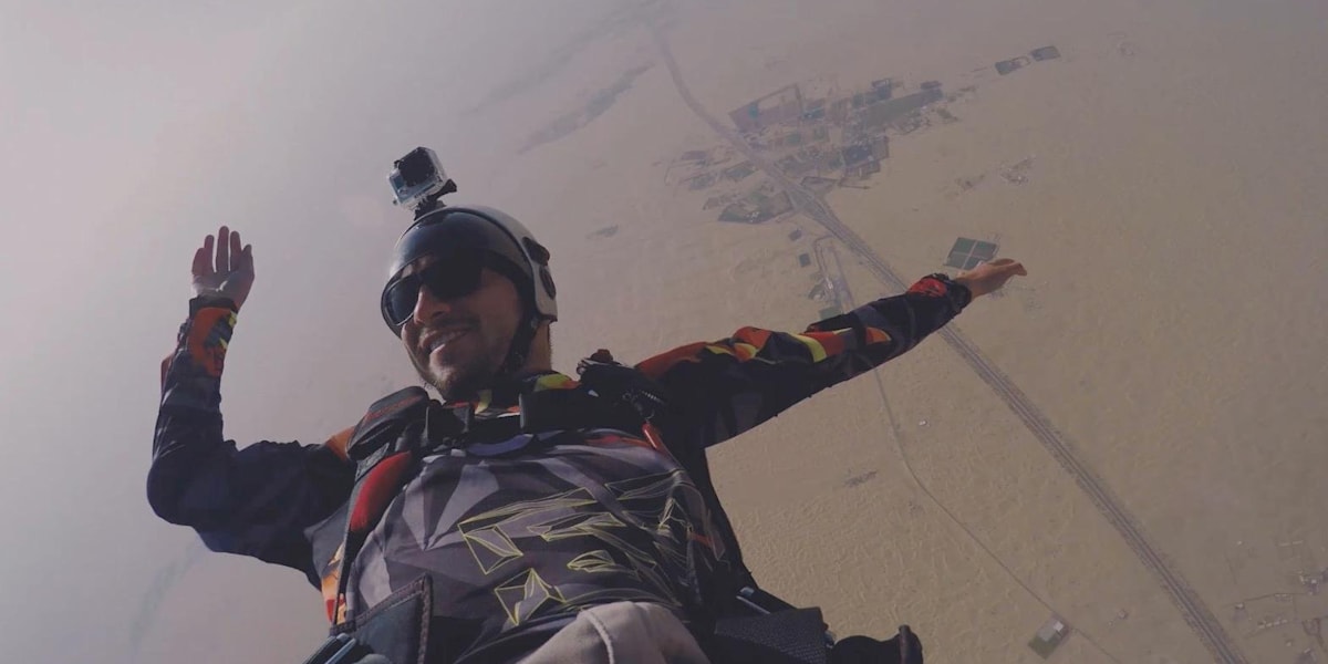 Jarrett Martin: Meet the skydive in a wheelchair