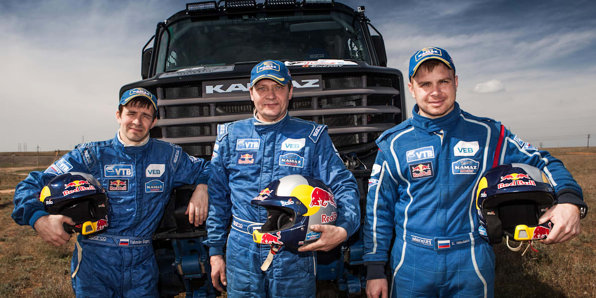 Team Kamaz Master Eduard Nikolaev Silk Way Dakar Rally