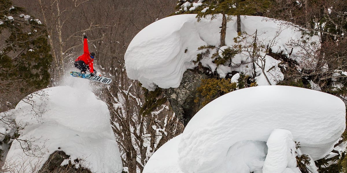 Travis Rice and Super Mario in Japan | Red Bull