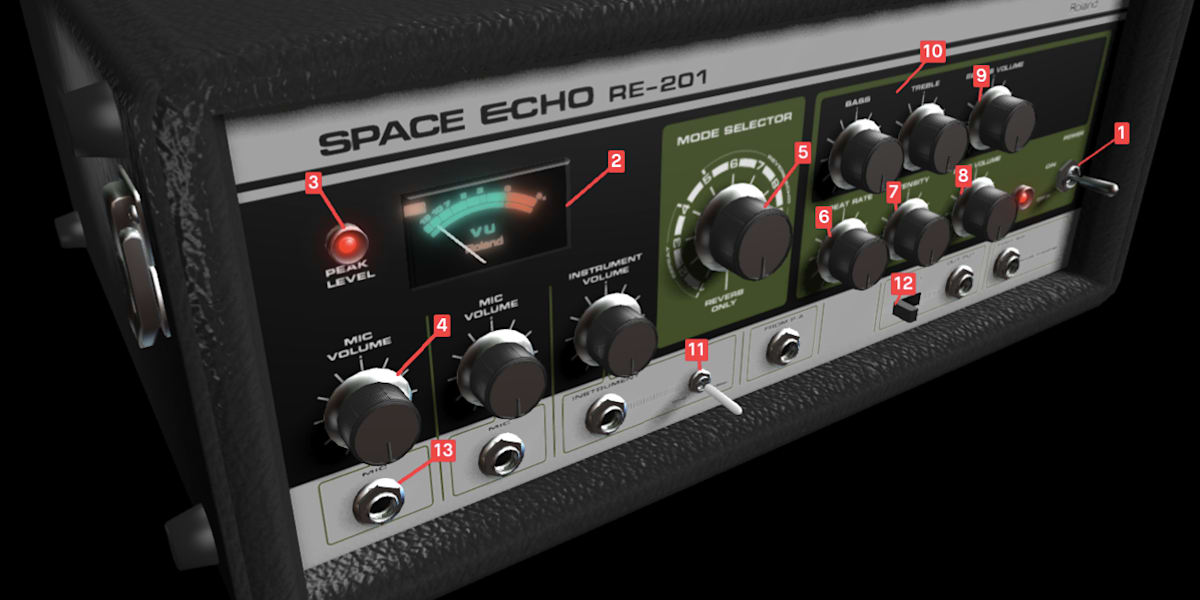 經典空間系效果器RE-201 a.k.a. Space Echo大解析