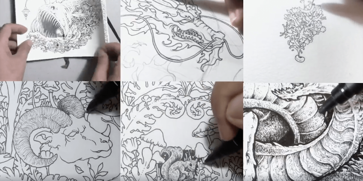 Meet Kerby Rosanes, le roi du griboullage