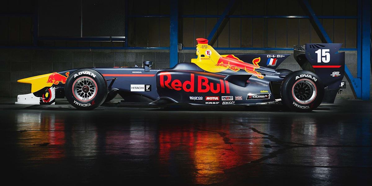 Super Formula: Pierre Gasly’s Team Mugen car livery