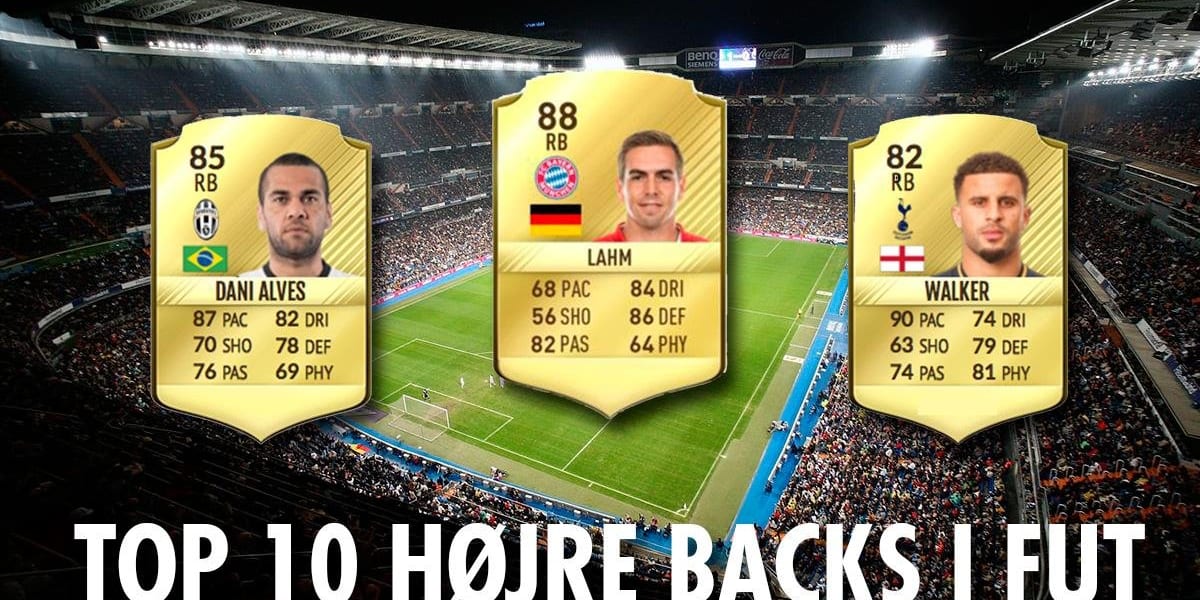Fifa 17 FUT: 10 bedste højre backs