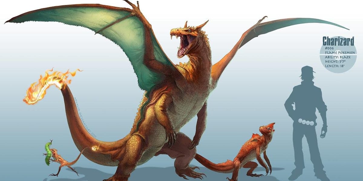 Pokémon im Real Life: So würden würden sie aussehen!