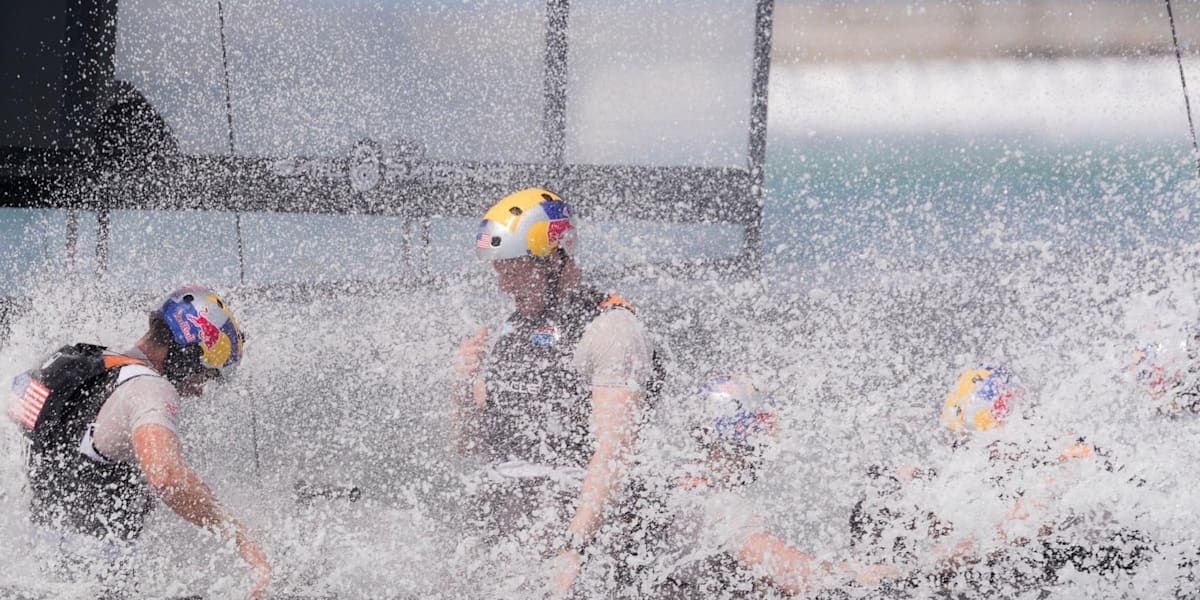 ORACLE TEAM USA: Raw 100 sailing **photos** | Red Bull