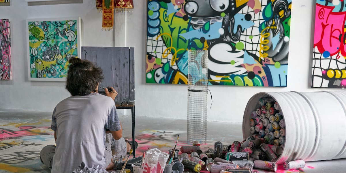 Rojan Barcelon's Art in the Beaches of Bali