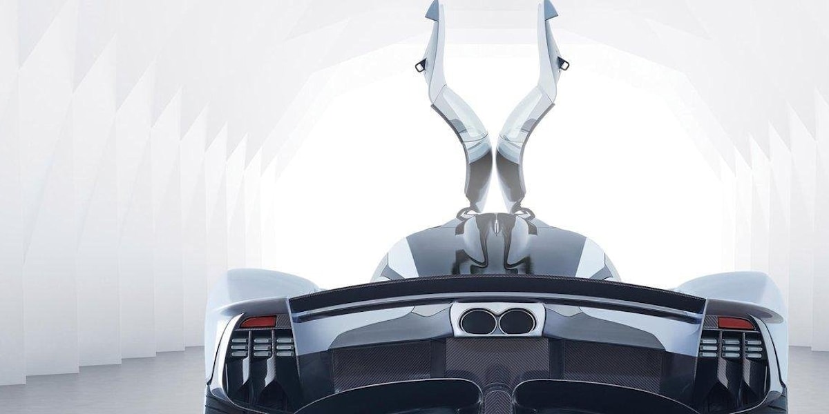 超跑 Aston Martin Valkyrie 八个惊艳角度