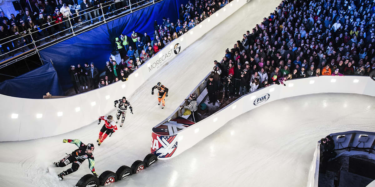 Kilian Braun während Red Bull Crashed Ice