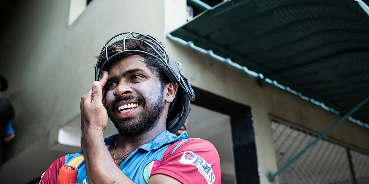 Niroshan Dickwella on Red Bull Campus Cricket