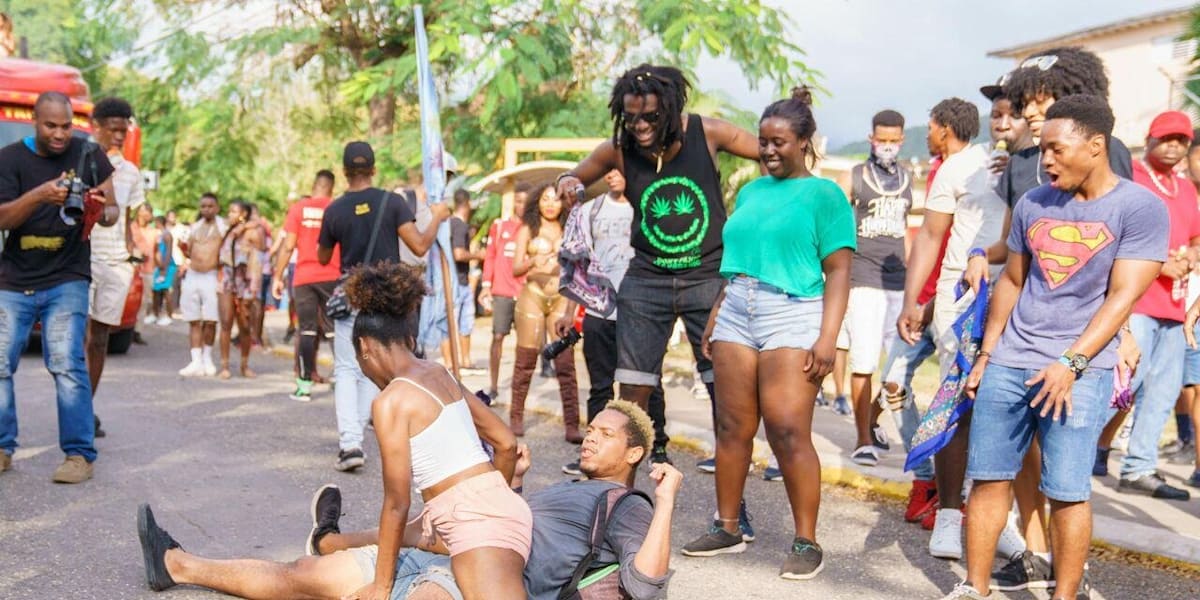 University Carnival in Jamaica: 'Ring Road' March