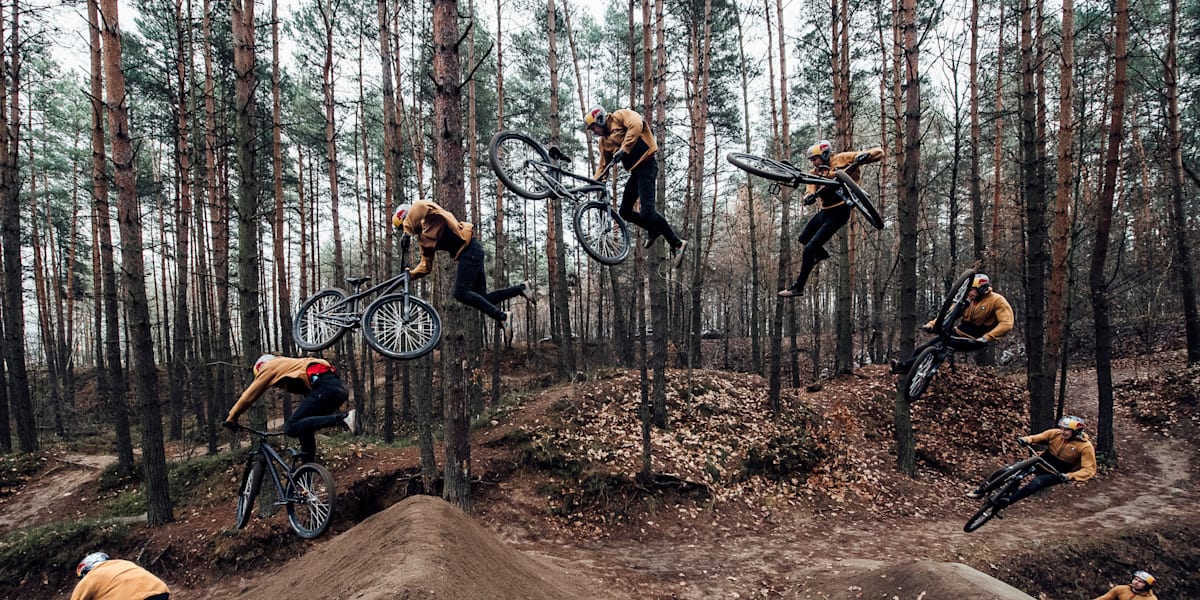 Bike mafia: Dawid Godziek odblokowuje nowe triki