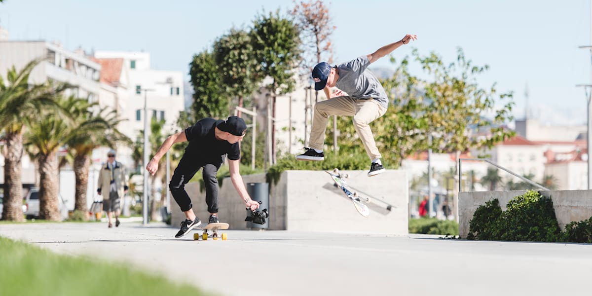 A brief history of video cameras used in skateboarding