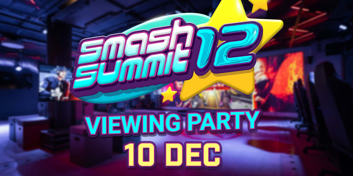 Smash Summit 12 at the Red Bull Gaming Sphere Stockholm