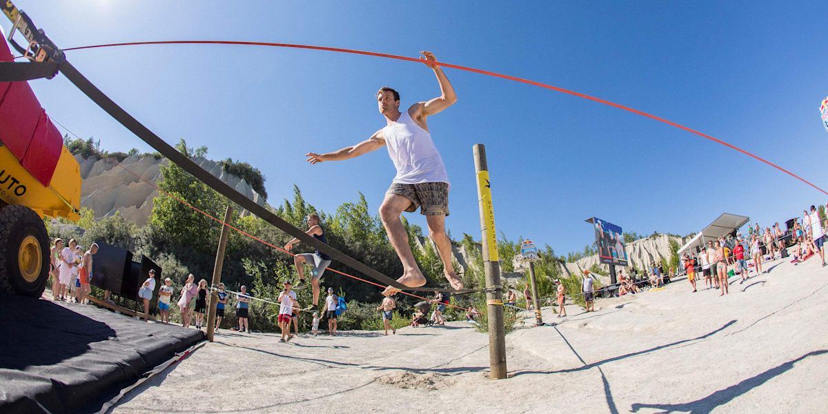Red Bull Slack Warrior 2023 võistlejad