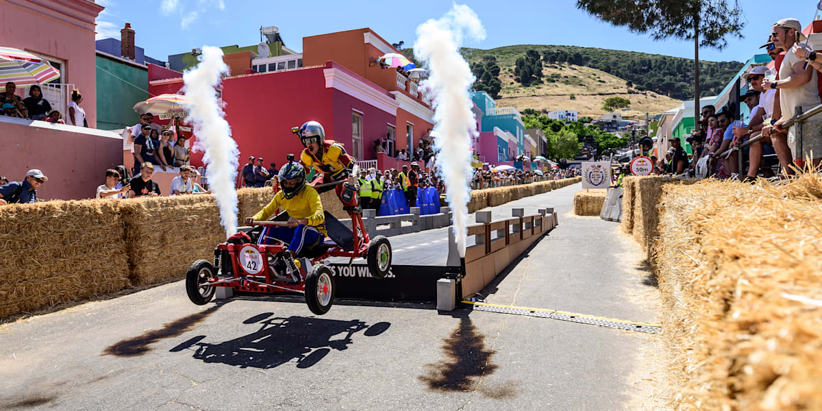 Photos of Red Bull Box Cart Race in Cape Town SA