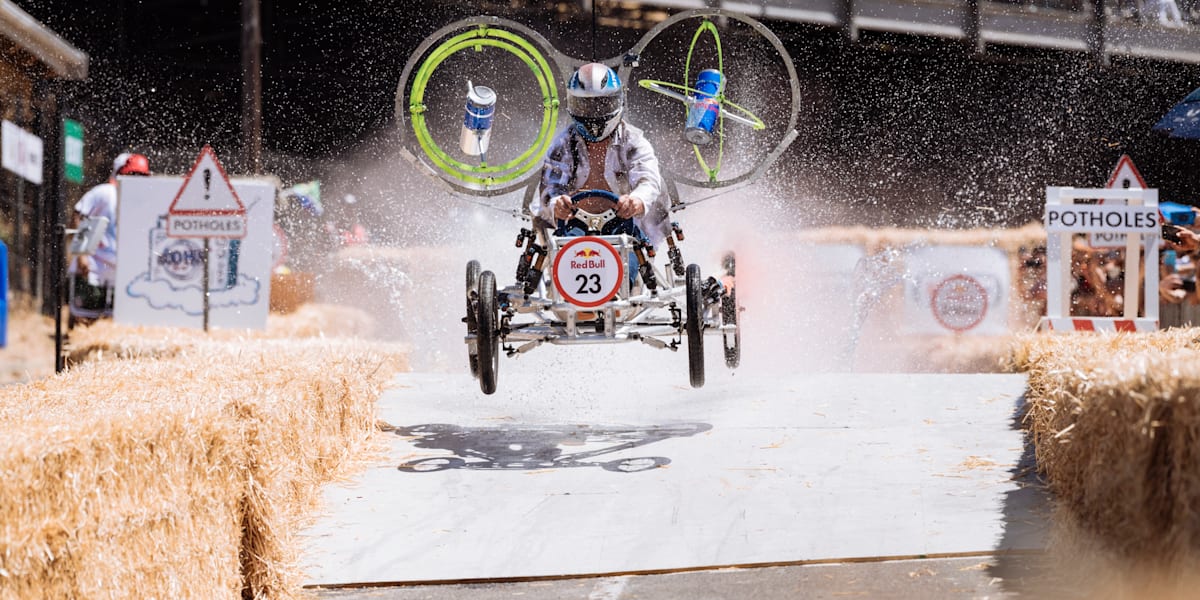 Enjoy All the action from Red Bull Box Cart in Xhosa
