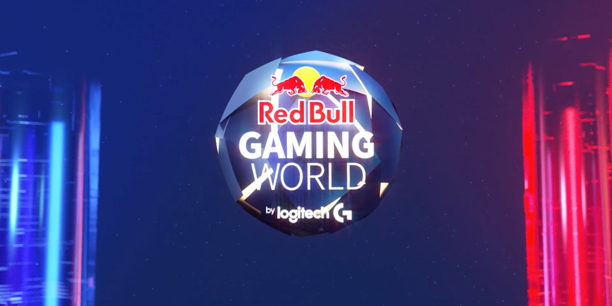 Red Bull Gaming World Header Animation