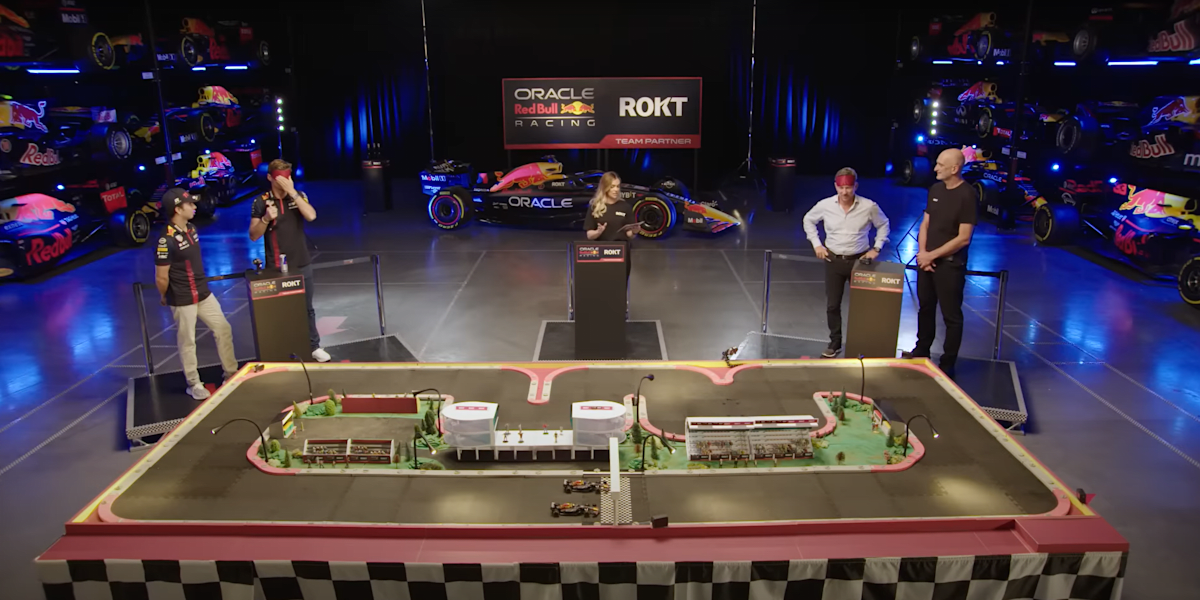 Max and Checo Against Christian in Rokt Challenge