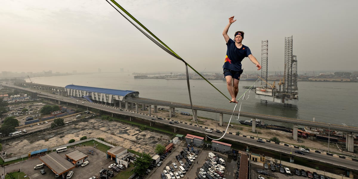 Jaan Roose Conquers Lagos Skyline with Selfie Challenge