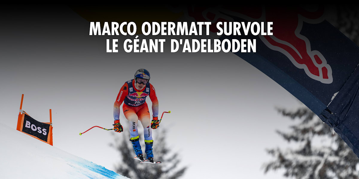 Marco Odermatt remporte le géant d'Adelboden! Ski alpin