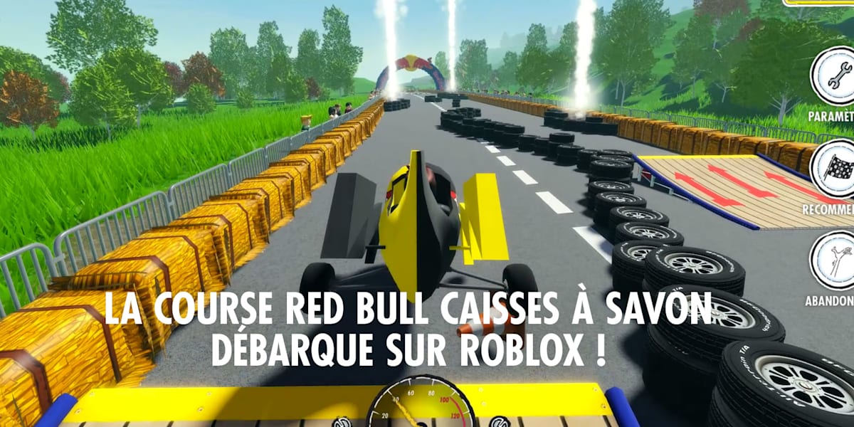 Red Bull Caisses à Savon 2024: joue au jeu sur Roblox
