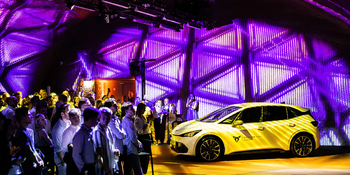 Start des CUPRA Event-Guides 2024: CUPRA Night in Linz