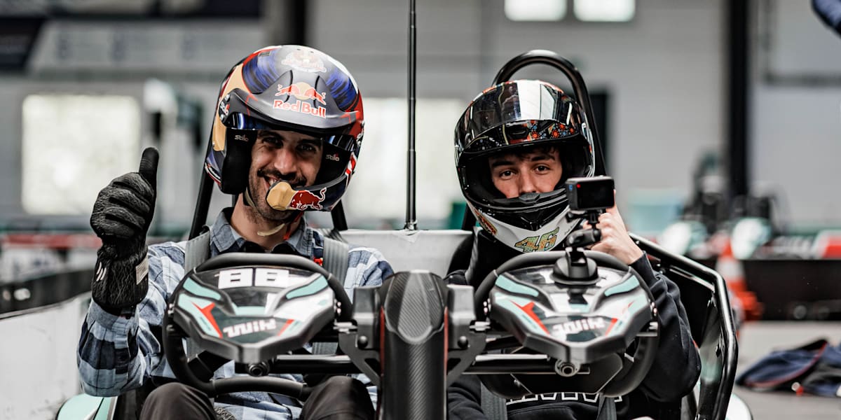 Red Bull Backyard Session: karting Guillaume de Mévius