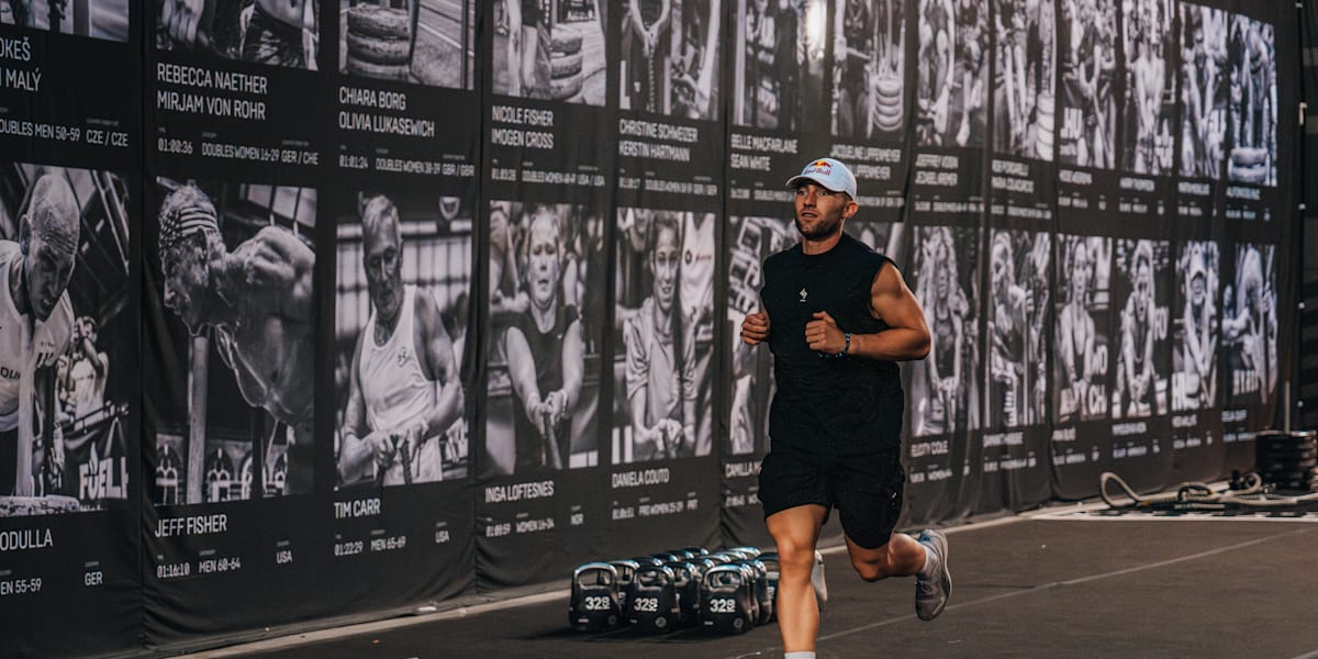 Jake Dearden’s winning HYROX workout