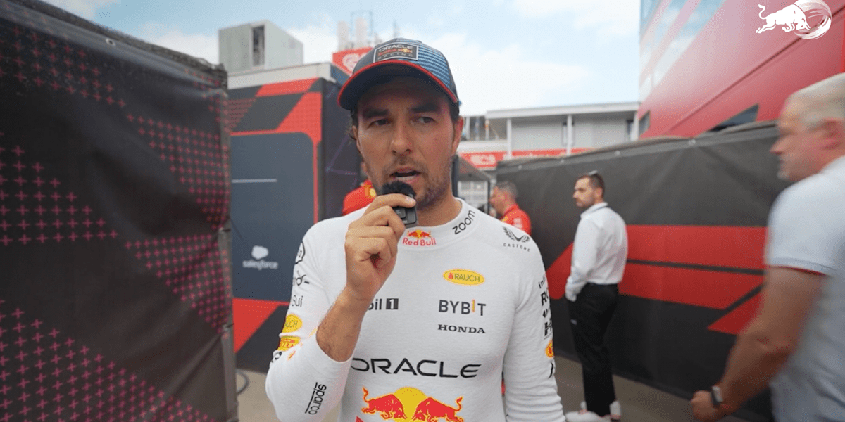 Race Reaction From Checo