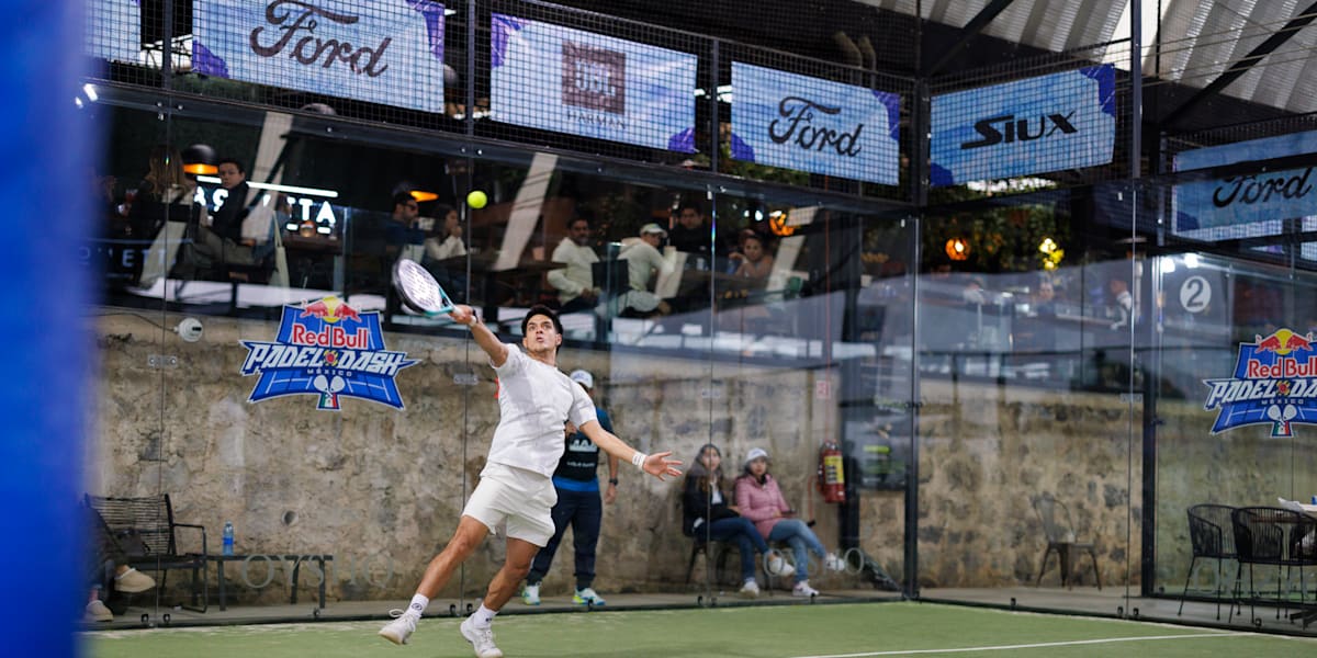 Ganadores de las regionales Red Bull Padel Dash México