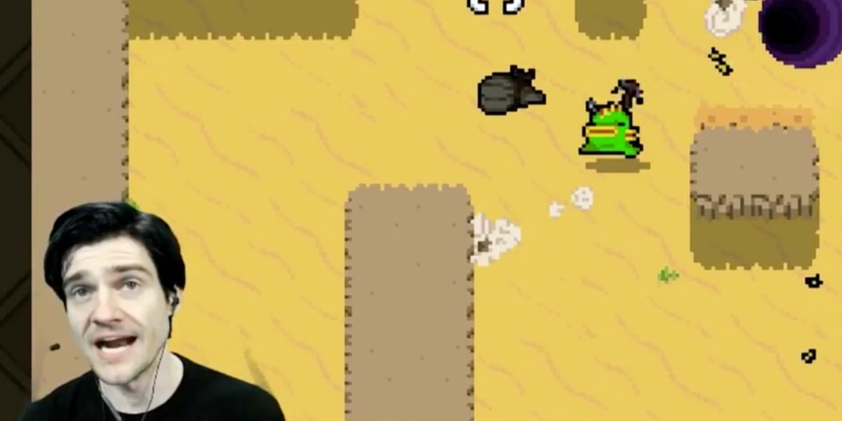 Screenland S1 E2 Extra Jayson Love plays Nuclear Throne