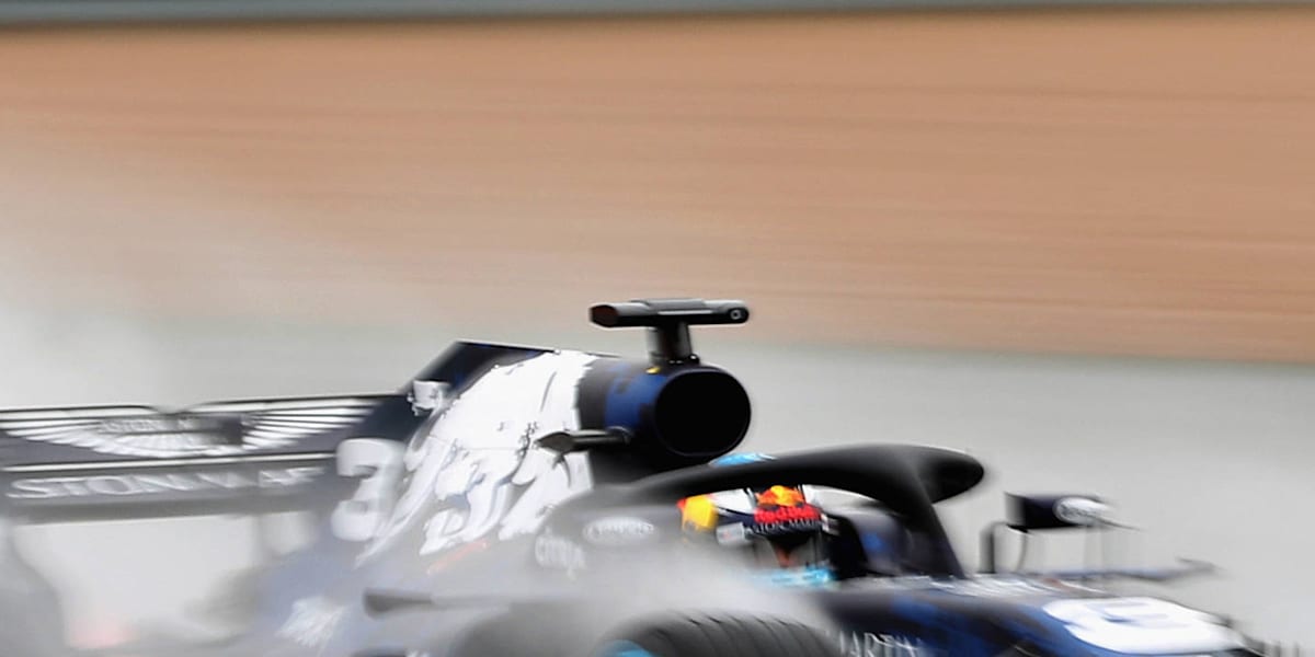 Red Bull Racing: Daniel Ricciardo's RB14 test drive