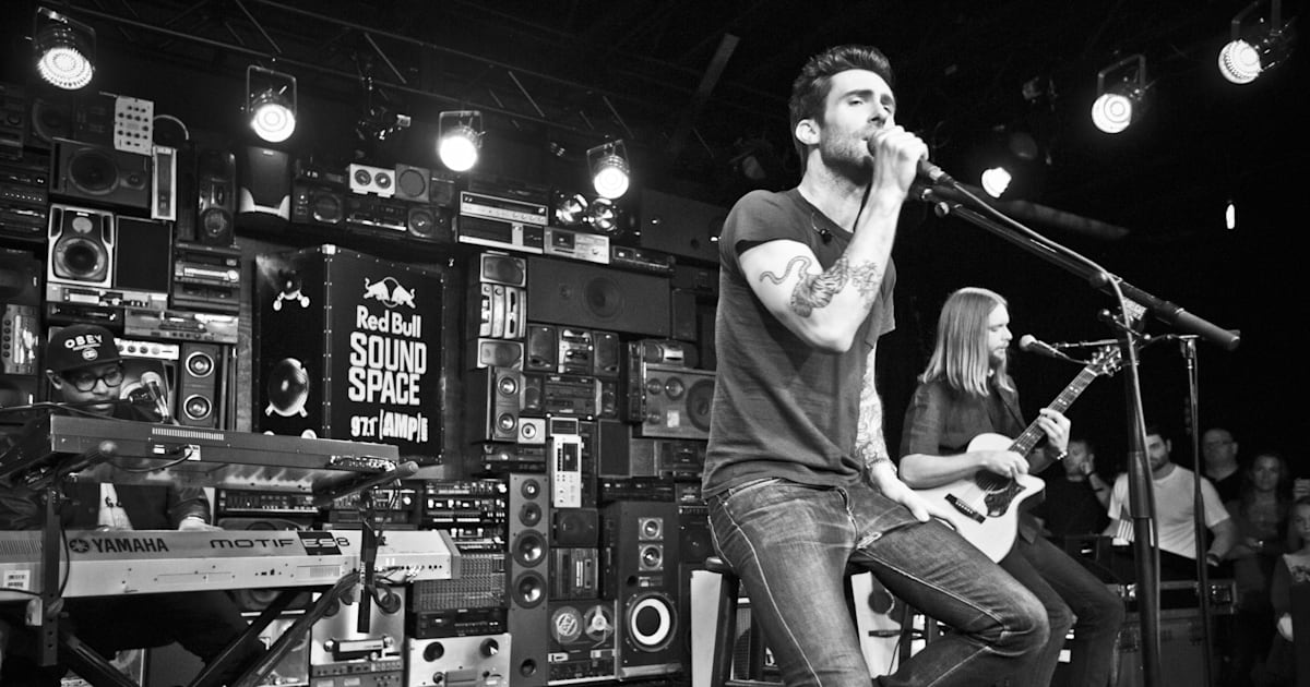 Maroon 5 performs at Red Bull Sound Space