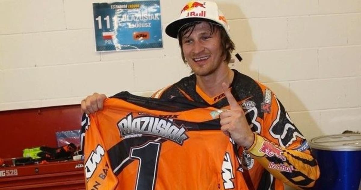 Taddy Blazusiak gets back to work