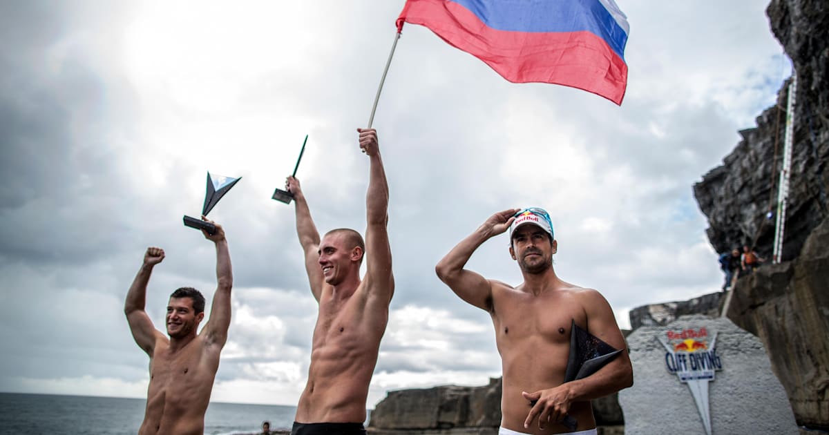 Cliff Diving - Artem Silchenko wins Inis Mor