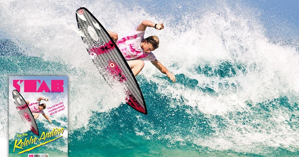 Kolohe Andino On The Cover Of Stab Magazine