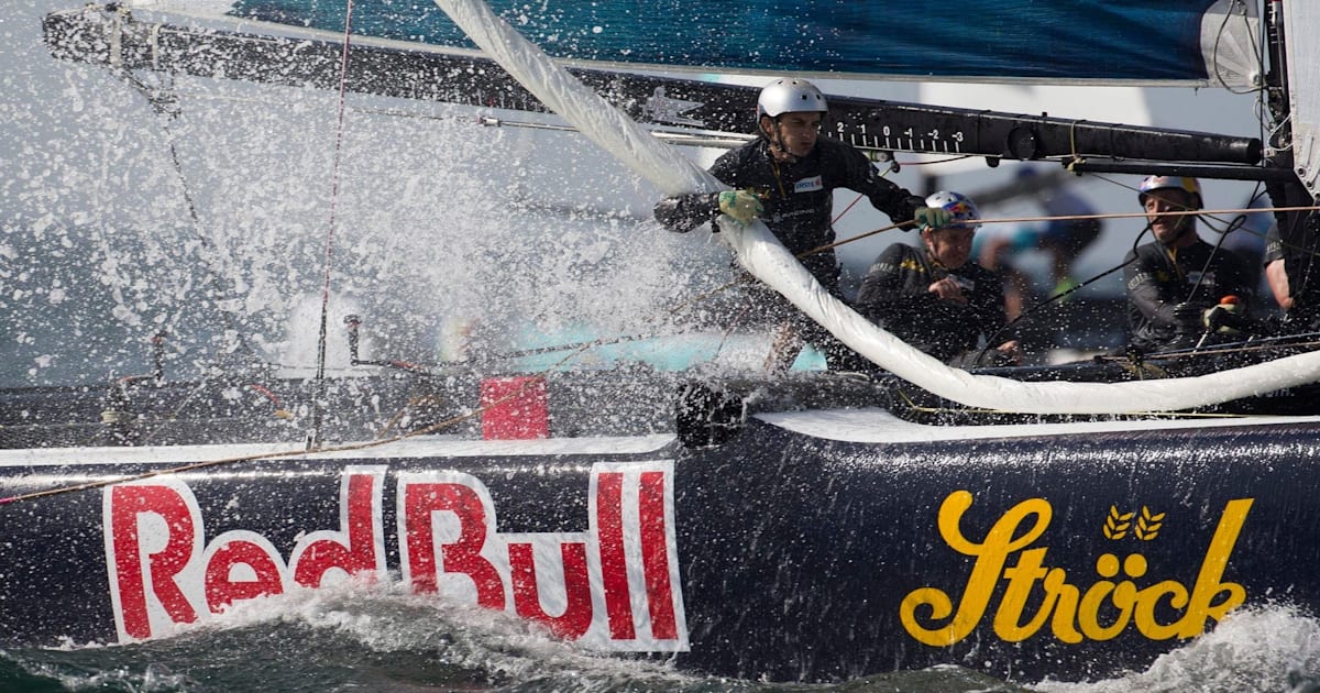 Red Bull Sailing Team on the crest of a new wave