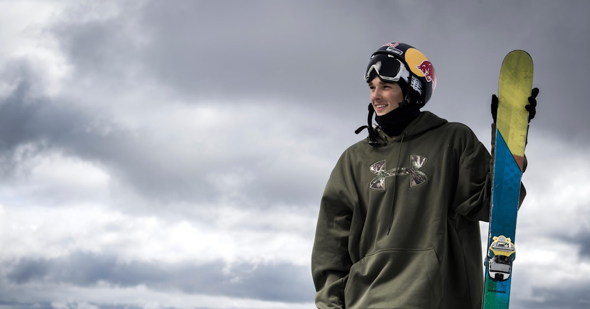 Video inédite : Nick Goepper sur un ski!