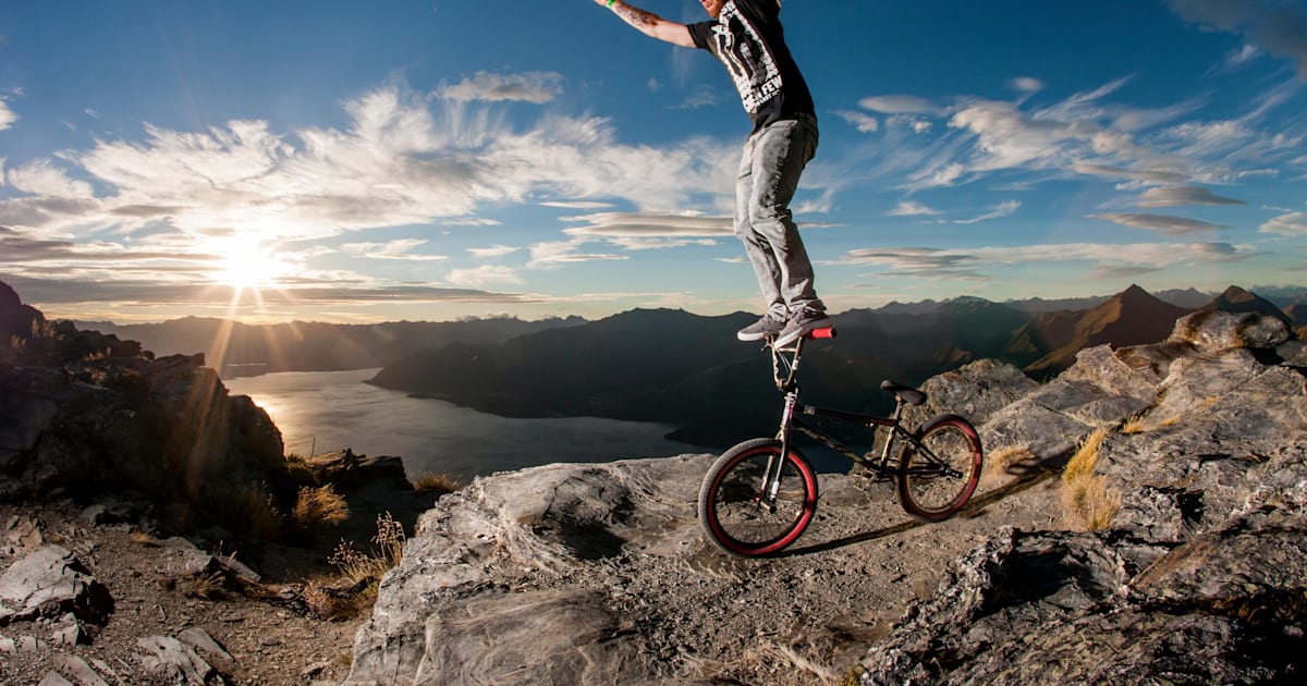 Mike "Hucker" Clark w Queenstown