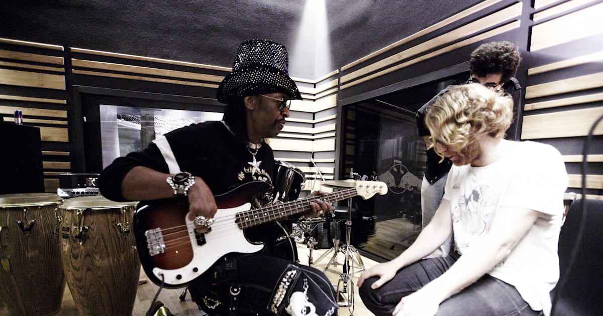 Bootsy Collins Studio Session in Madrid