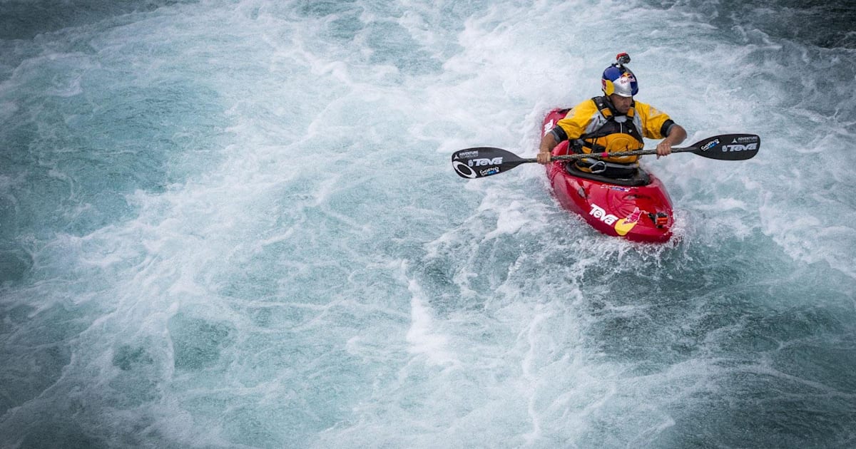 Ben Brown Kayaking Huka Falls