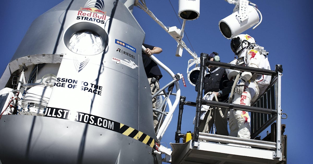 Red Bull Stratos: he did it. Missie geslaagd!!!