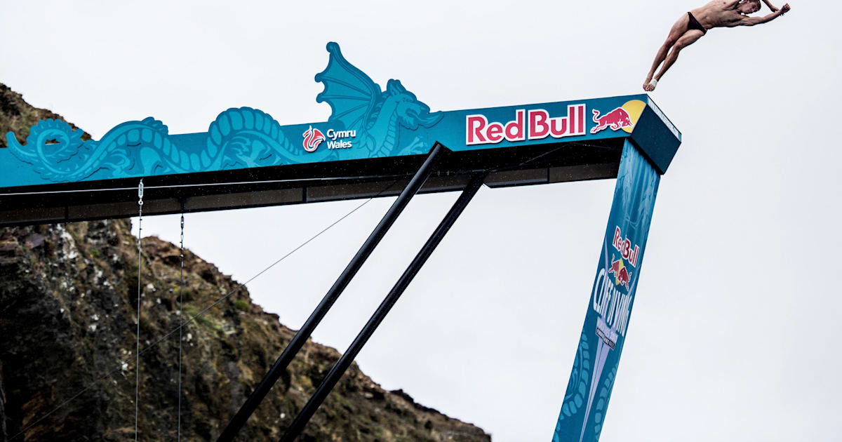 Red Bull Cliff Diving comes to St David's