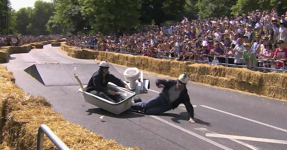 衝線是技術，摔車是藝術 - Red Bull Soapbox 十大摔車鏡頭