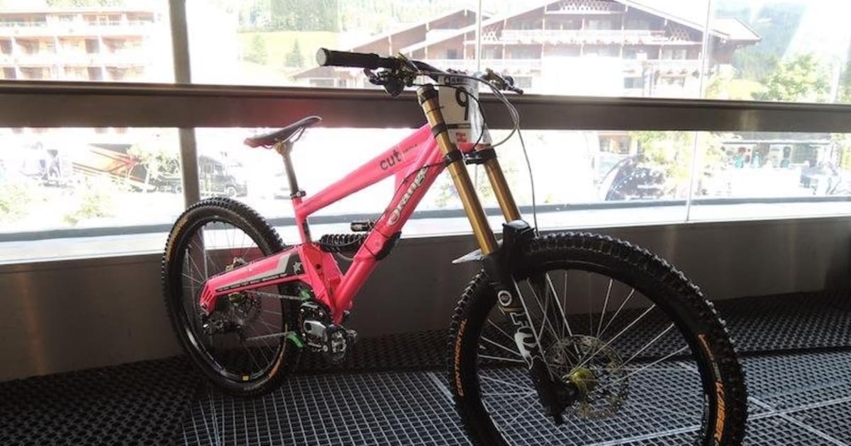 Una bici de pro: La Orange 322 de Fraser McGlone
