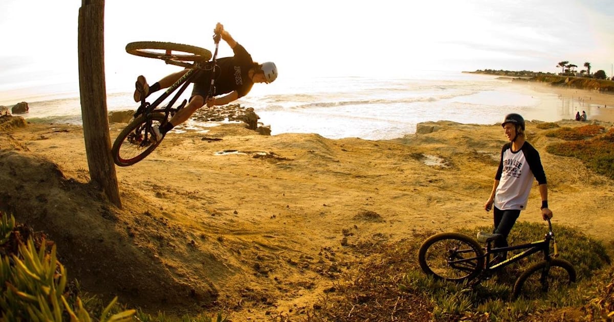 Josh Bryceland and Logan Peat ride the Jackal