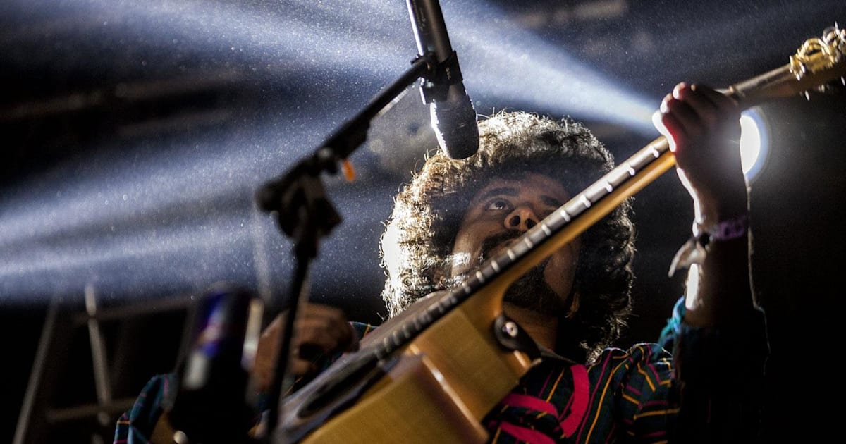 Swarathma live on the Red Bull Tour Bus