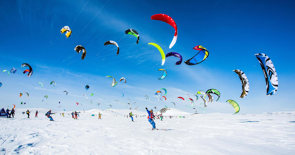 Red Bull Ragnarok 2014: Snowkite norija!