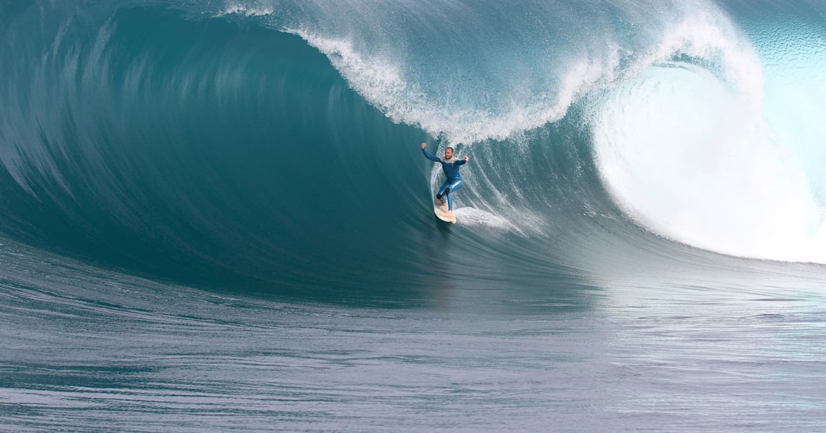 Big wave surfer Mark Mathews Wingfinder interview